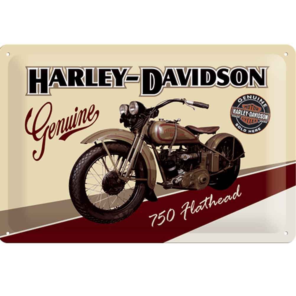Harley Davidson Genuine Metal Plate