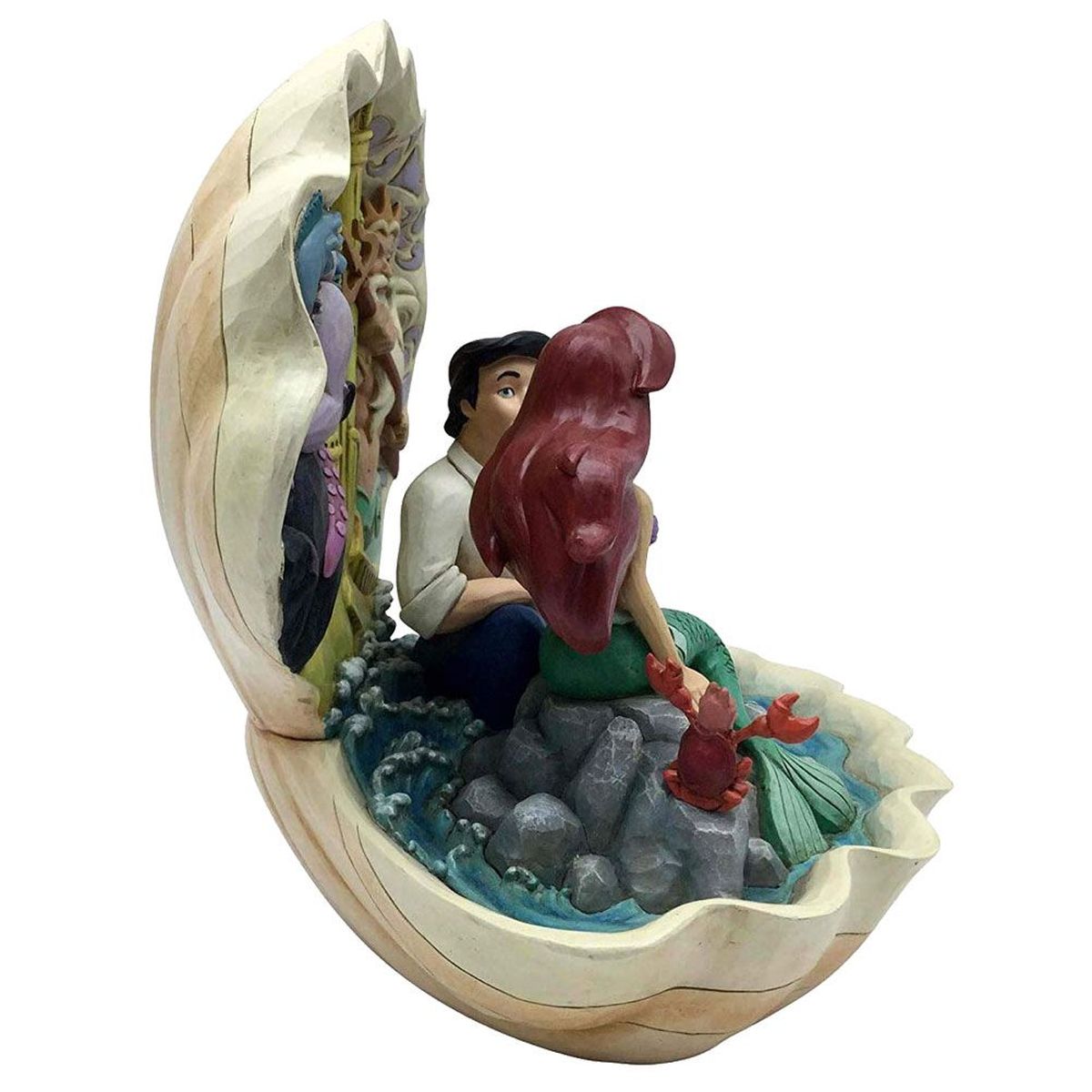 Little Mermaid Shell Scene Figurine